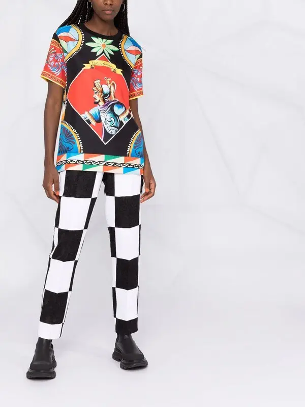Dolce & Gabbana Carretto-print T-shirt