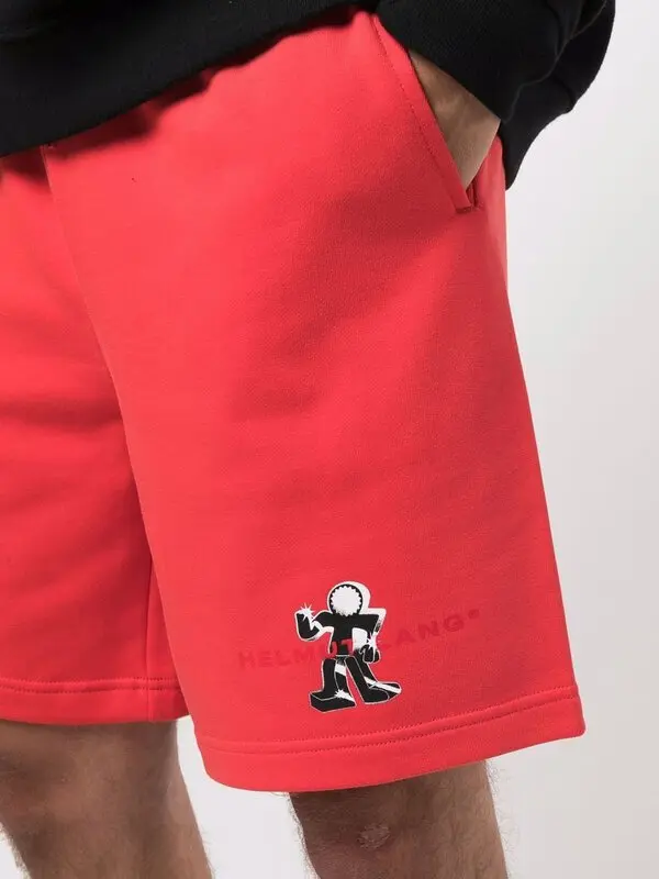 Helmut Lang Logo-detail Track Shorts