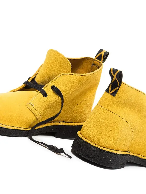 Clarks Jamaica Suede Desert Boots In Yellow - 50% Off  display picture 2