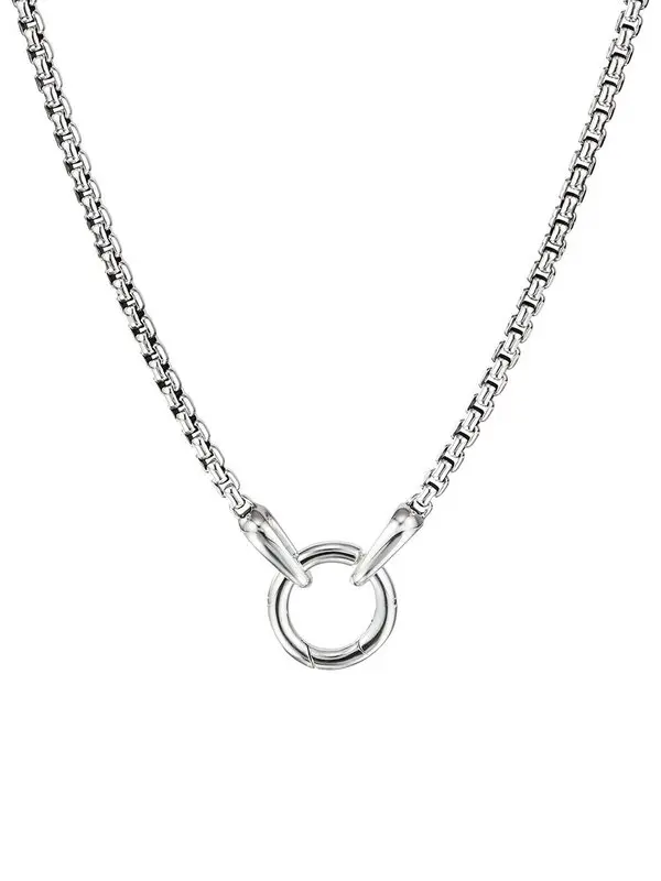 David Yurman Sterling Amulet Necklace - Silver