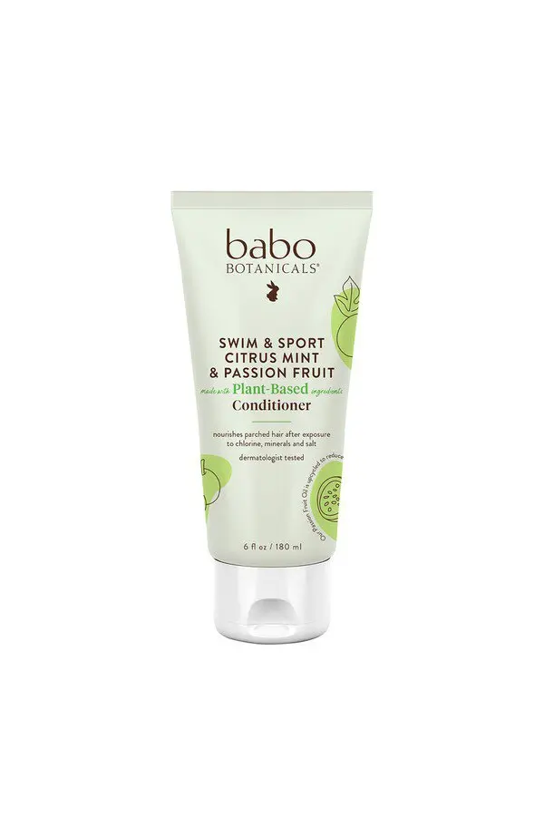 BABO BOTANICALS Swim &amp Sport Citrus Mint &amp Passion Fruit Conditioner - Orange