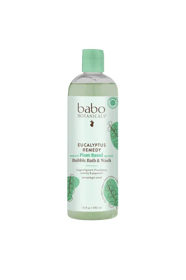 BABO BOTANICALS Eucalyptus Remedy Body Wash &amp Bubble Bath - Aqua