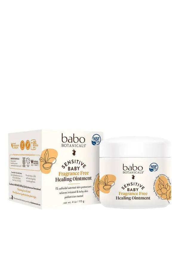 BABO BOTANICALS Sensitive Baby All Healing Ointment - Olive
