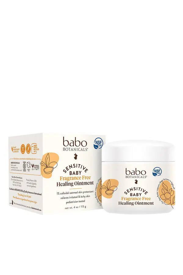 BABO BOTANICALS Sensitive Baby All Healing Ointment - Olive