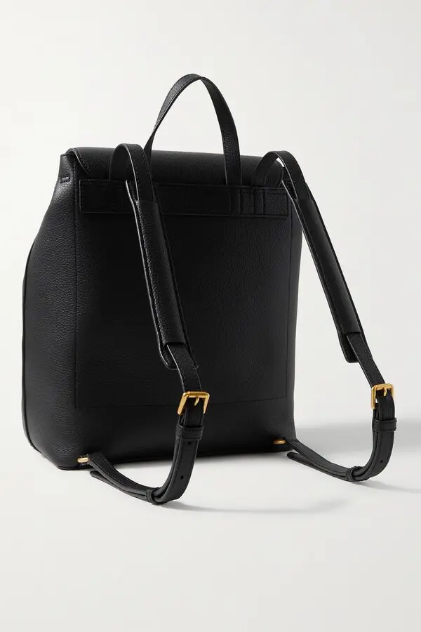 OROTON Duo Textured-leather Backpack