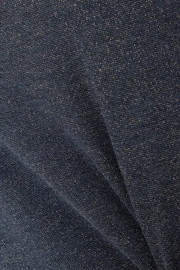 Brunello Cucinelli Metallic Cashmere-blend Turtleneck Sweater