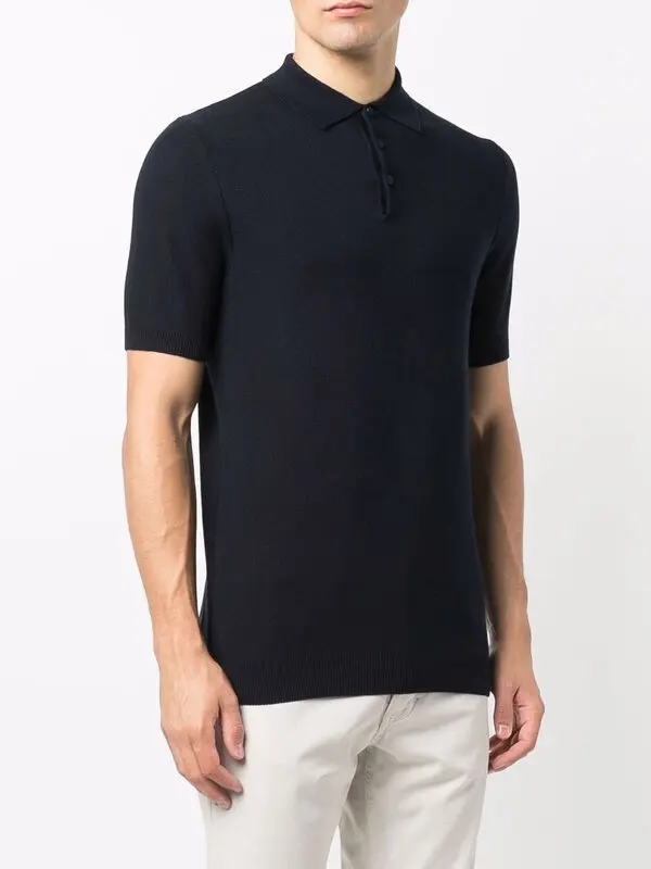 Sunspel Short-sleeved Cotton Polo Shirt