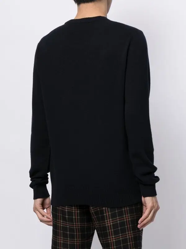 Dolce & Gabbana Logo-patch Jumper - Black