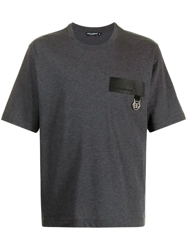 Dolce & Gabbana Logo-patch Short-sleeve T-shirt