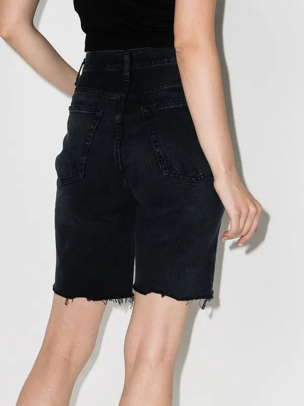 AGOLDE Knee-length Denim Shorts