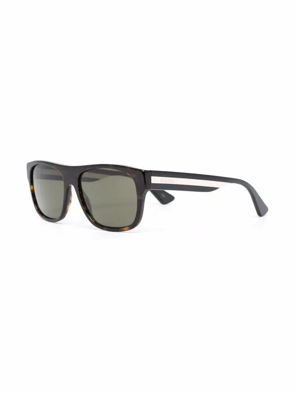 Gucci Rectangle-frame Sunglasses