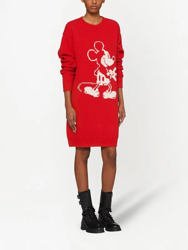 Miu Miu X Disney Mickey Mouse Jumper Dress