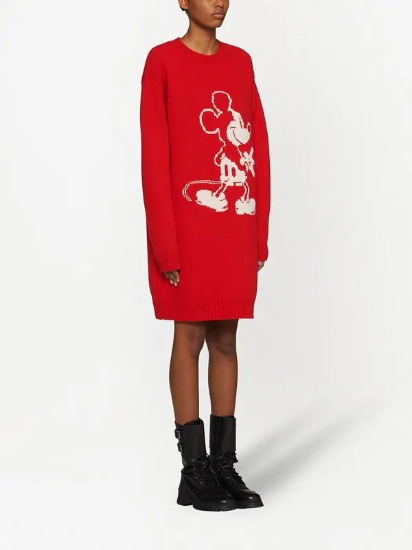 Miu Miu X Disney Mickey Mouse Jumper Dress