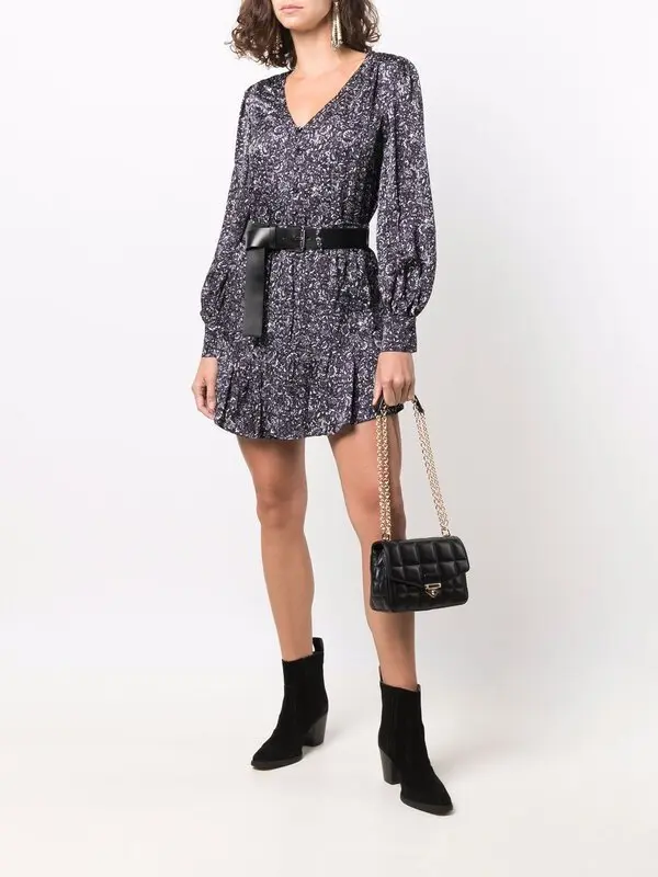 Michael Kors Belted-waist Skirt - Black