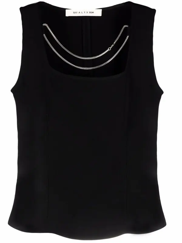 1017 Alyx 9sm Chain-detail Sleeveless Blouse