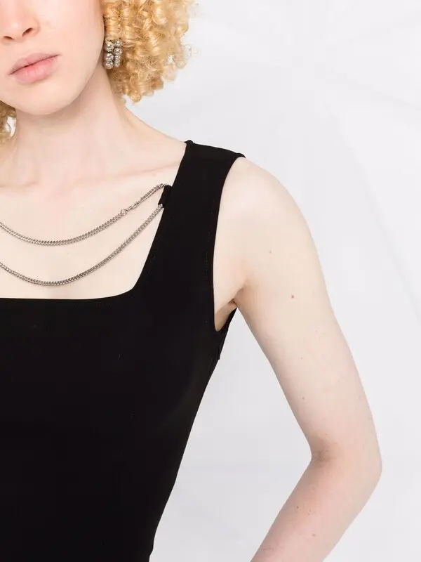 1017 Alyx 9sm Chain-detail Sleeveless Blouse