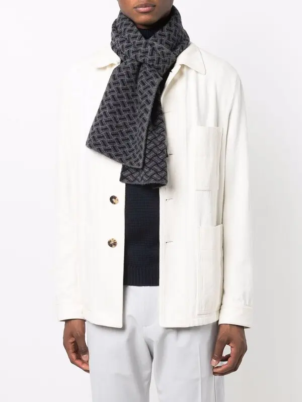 DRUMOHR Razor Blade Knitted Scarf