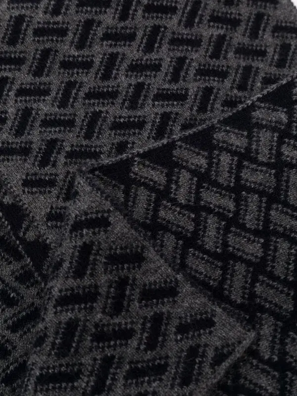DRUMOHR Razor Blade Knitted Scarf