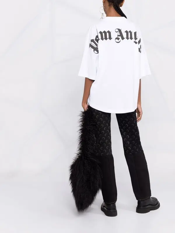Palm Angels Logo-print T-shirt - White