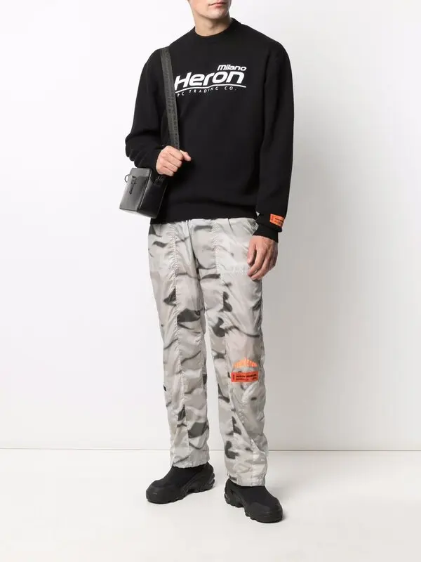 Heron Preston Trading Sweatshirt - Black
