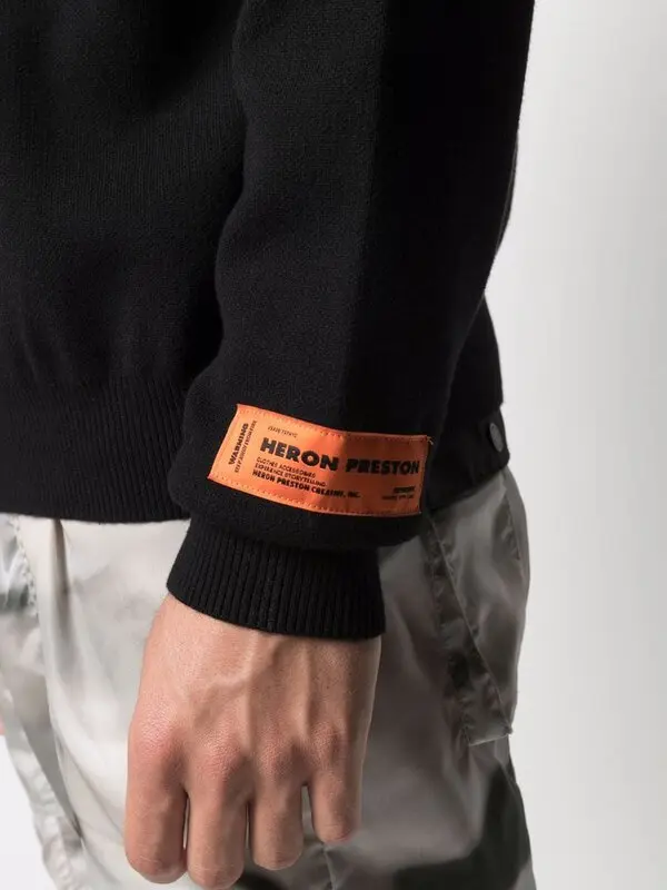 Heron Preston Trading Sweatshirt - Black