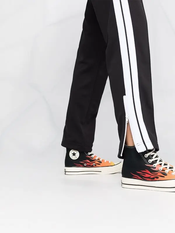 Palm Angels Logo-print Track Pants - Black