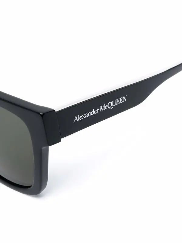 Alexander McQueen Oversized Visor Sunglasses