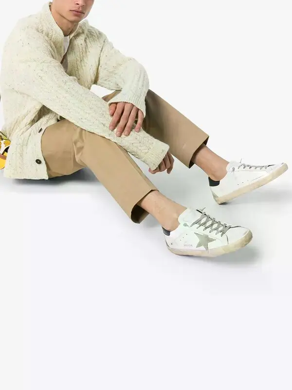 GOLDEN GOOSE Super-star Distressed-effect Sneakers