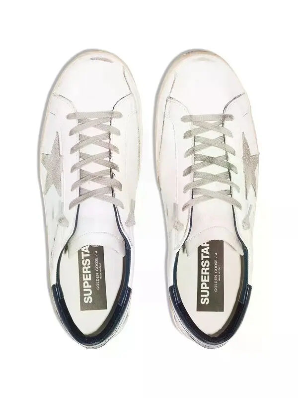 GOLDEN GOOSE Super-star Distressed-effect Sneakers