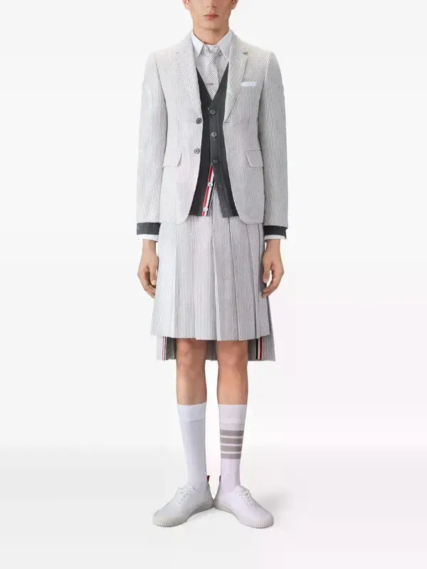 Thom Browne 4-bar Knitted Cardigan