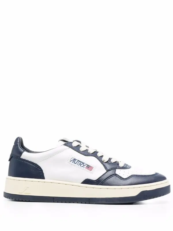 AUTRY Medalist Microperforated Low Sneakers - Blue