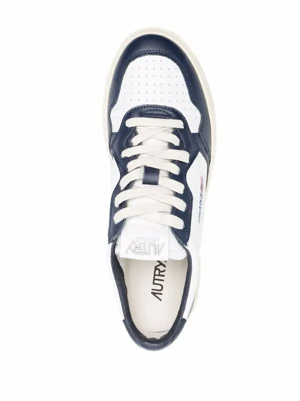 AUTRY Medalist Microperforated Low Sneakers - Blue