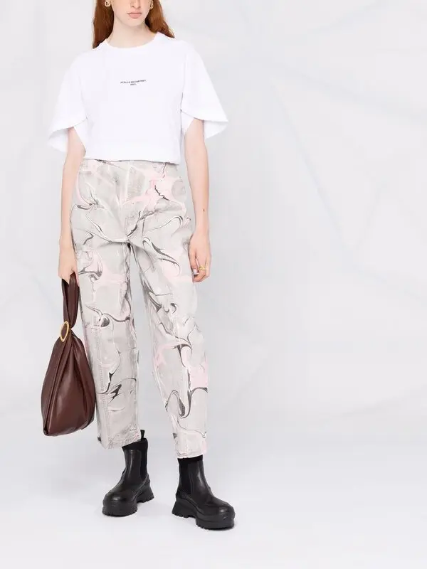 Stella McCartney Logo-print T-shirt - White