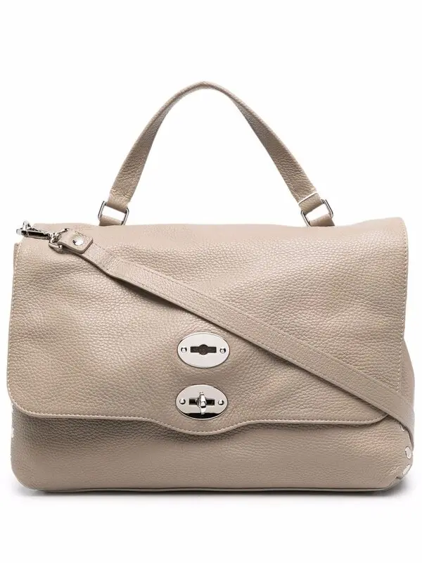 ZANELLATO Grained Leather Tote Bag