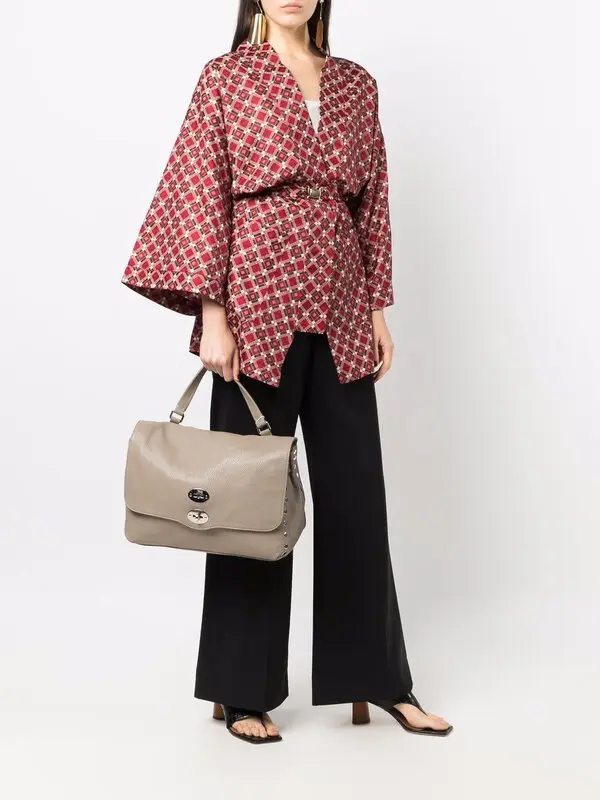 ZANELLATO Grained Leather Tote Bag