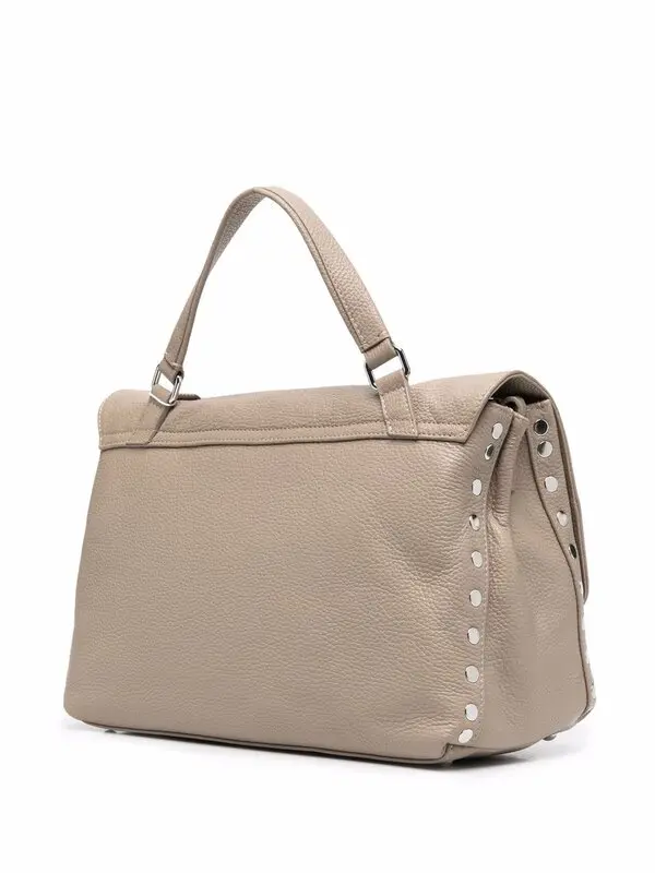 ZANELLATO Grained Leather Tote Bag