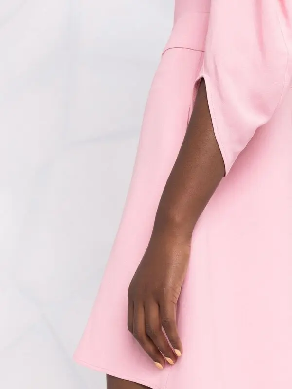 Stella McCartney V-neck Front-pleat Dress