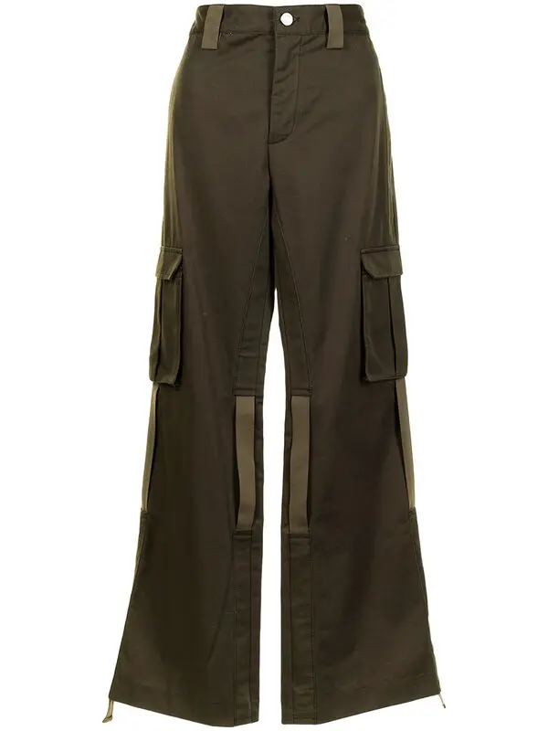 DION LEE Cargo Kick-flare Trousers