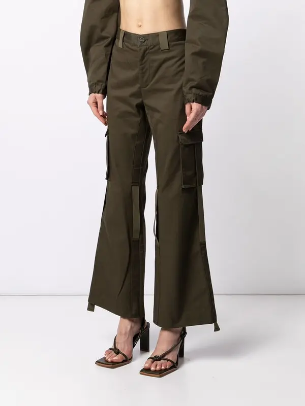DION LEE Cargo Kick-flare Trousers