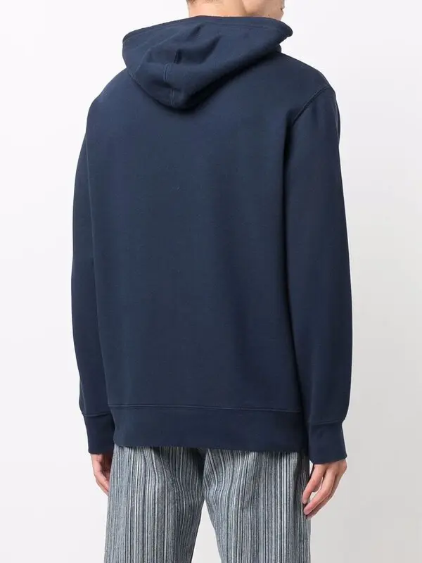 LEVI'S Logo-patch Hoodie - Blue