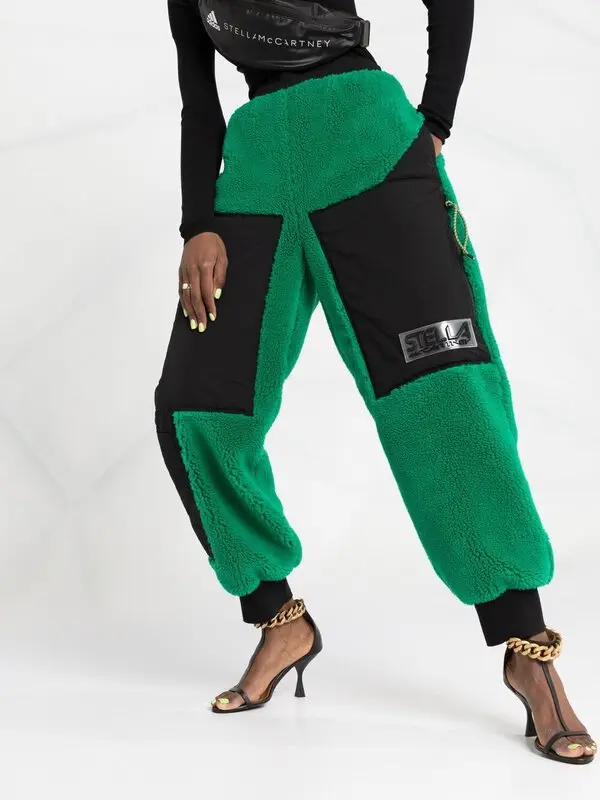 Stella McCartney Kara Faux-shearling Trousers