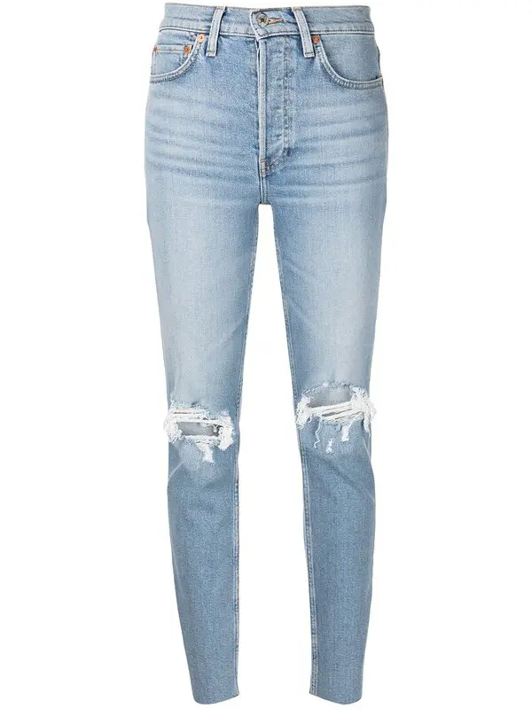 RE/DONE Comfort Stretch Ripped Jeans