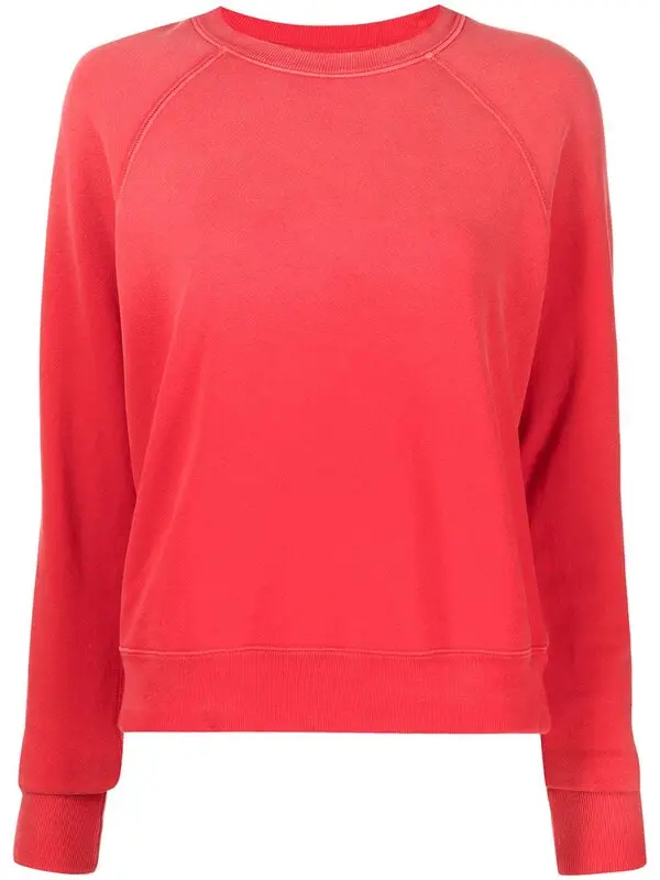 RE/DONE Crew Neck Long-sleeved Sweatshirt