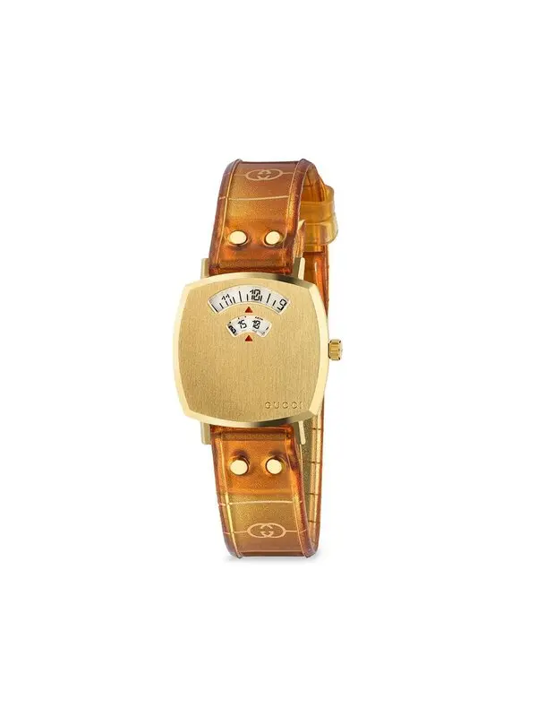 Gucci Grip Watch 27mm Gold Editorialist