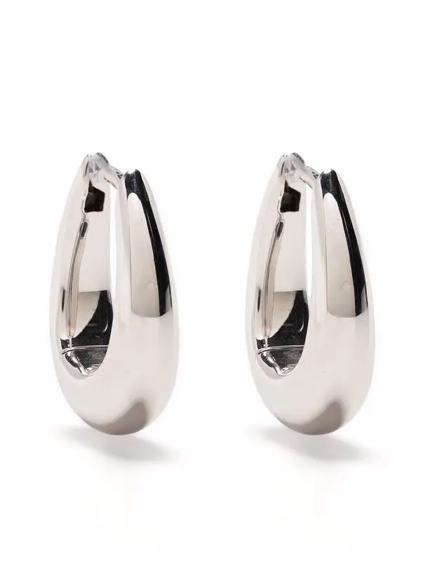 Tom Wood Liz Hoop Earrings - Silver