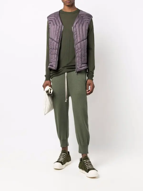 Rick Owens Fine-knit Wool Jumper - Green