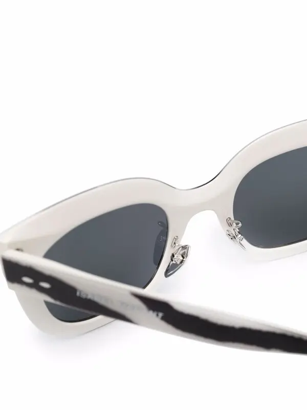 Isabel Marant Zebra-print Cat-eye Sunglasses