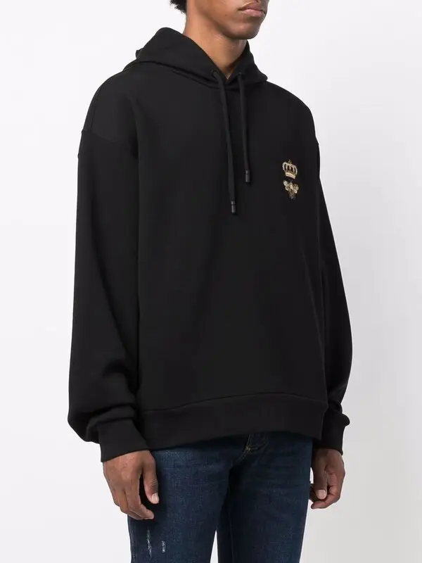 Dolce & Gabbana Bee And Crown Hoodie