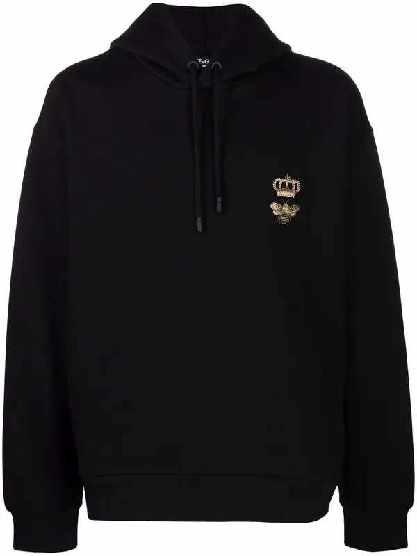 Dolce & Gabbana Bee And Crown Hoodie