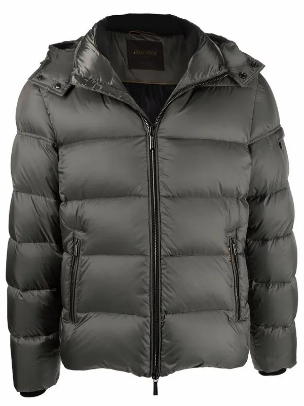 MOORER Brett-sh Down Puffer Jacket - Grey